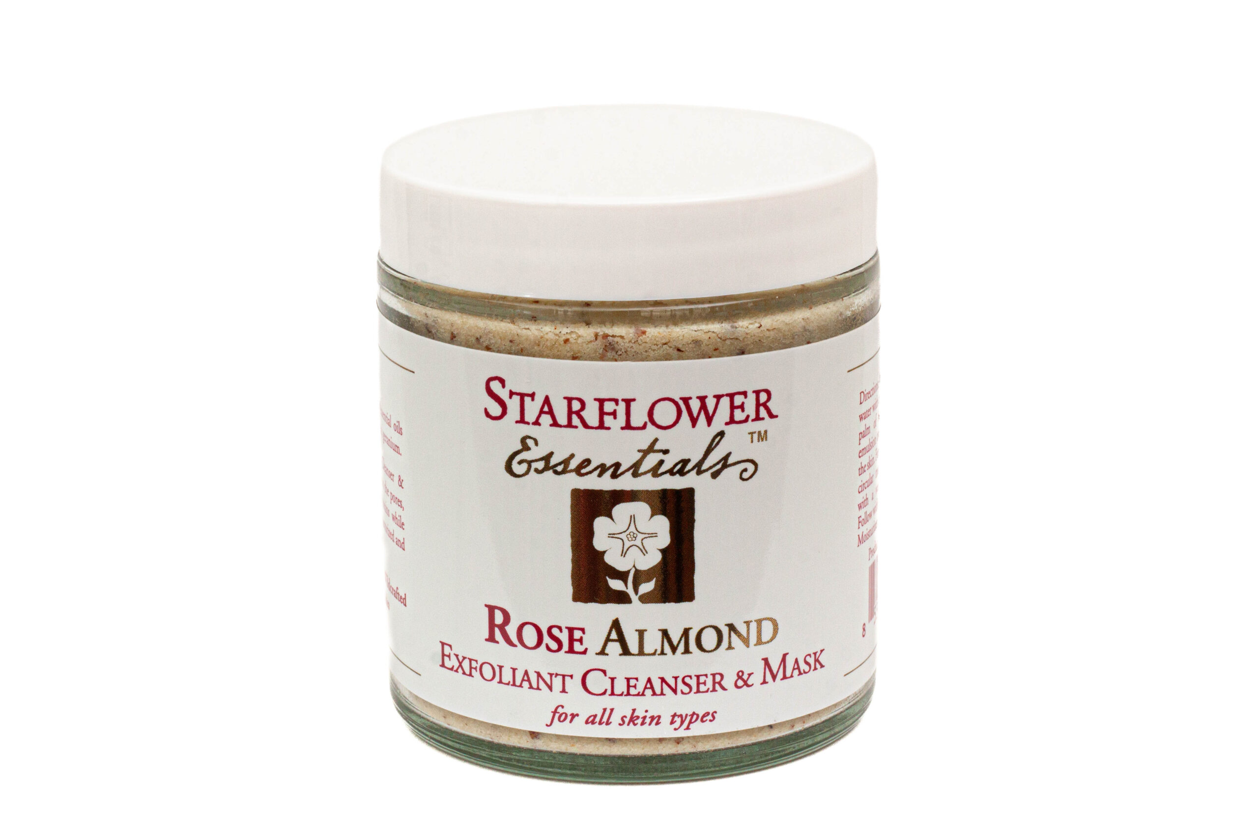 Rose Almond Exfoliant Cleanser and Mask - Flora Skincare Studio and Spa